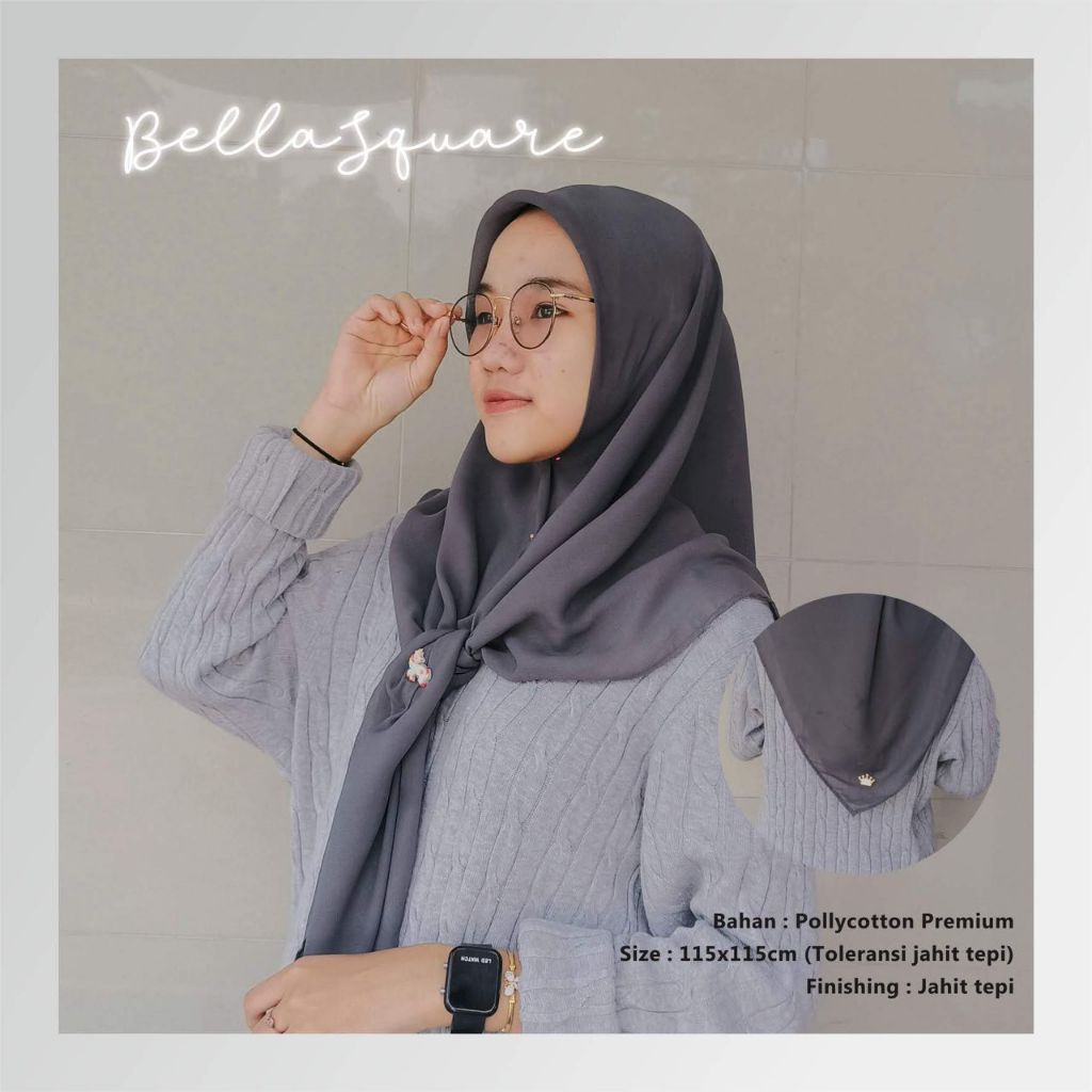 Jual HIJAB BELLA SQUARE PREMIUM - JILBAB BELLA SQUARE PREMIUM PART 1 ...