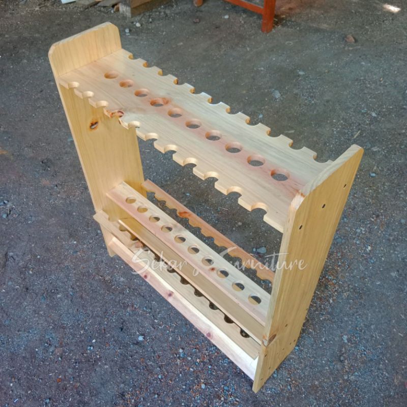 Jual Rak joran pancing besar 3 saf 32lubang Rak joran stnding rak ...