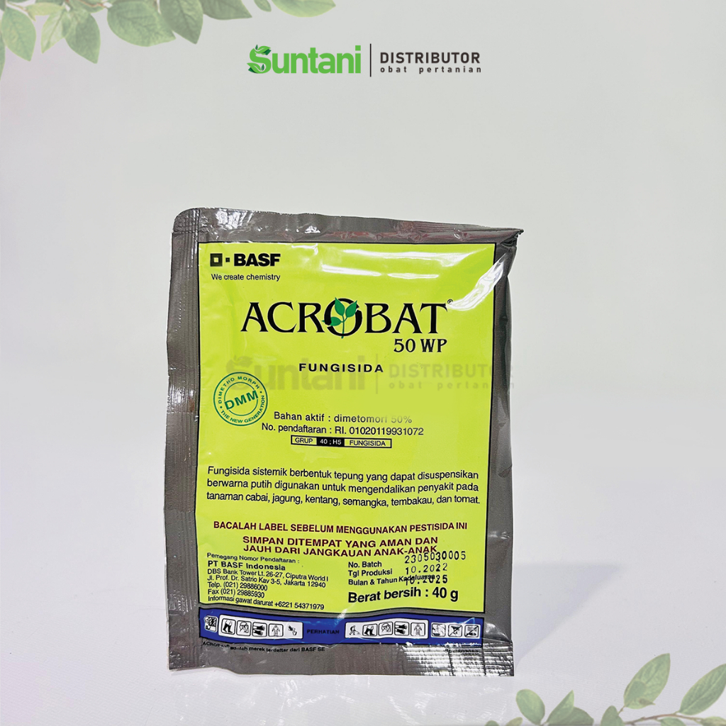 Jual Acrobat 50wp 40gr - Fungisida sistemik ( Obat pembasmi hama ...