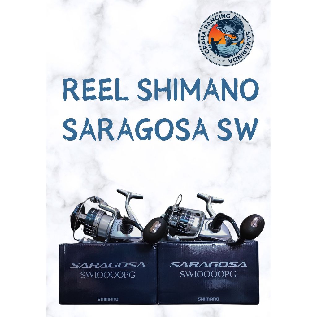 Jual REEL SHIMANO SARAGOSA SW 6000 HG, SW 8000 HG, SW 10000 PG | Shopee Indonesia