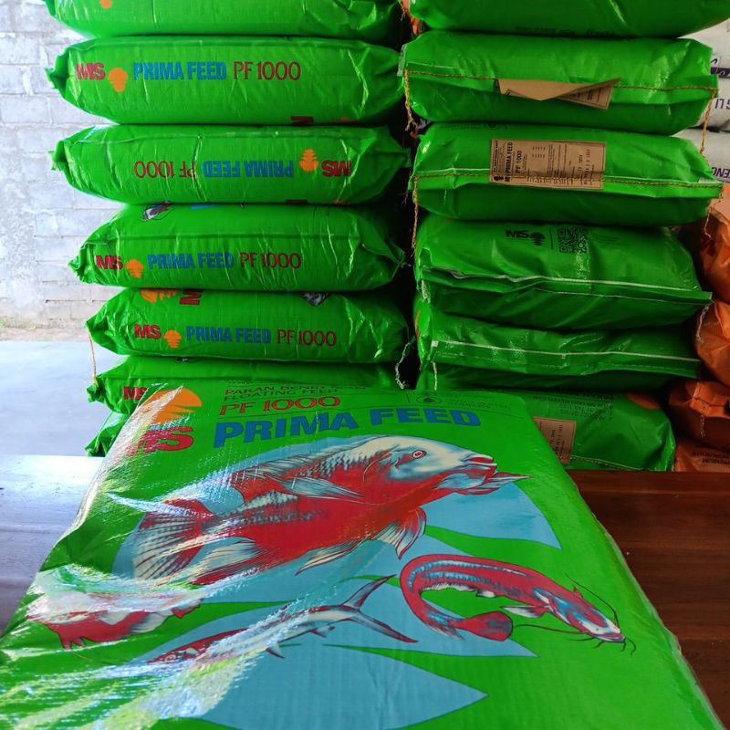 Jual pakan benih ikan PF 1000 PF 800 PF 500 (kemasan 1kg) | Shopee ...