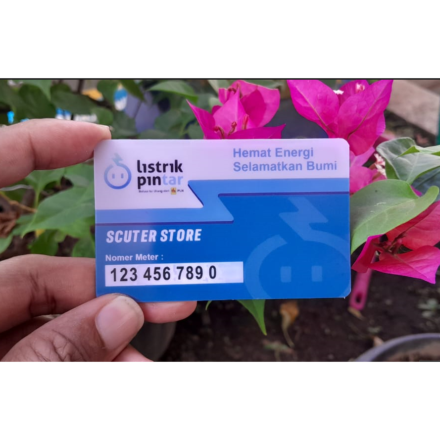 Jual Kartu Pelanggan Listrik/PLN Rumah Pribadi Dengan Desain Gratis ...