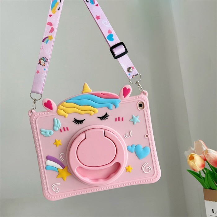 Jual Softcase Olike E1 8 Inch Bonus Tali Strap Anak Casing Unicorn Cute ...