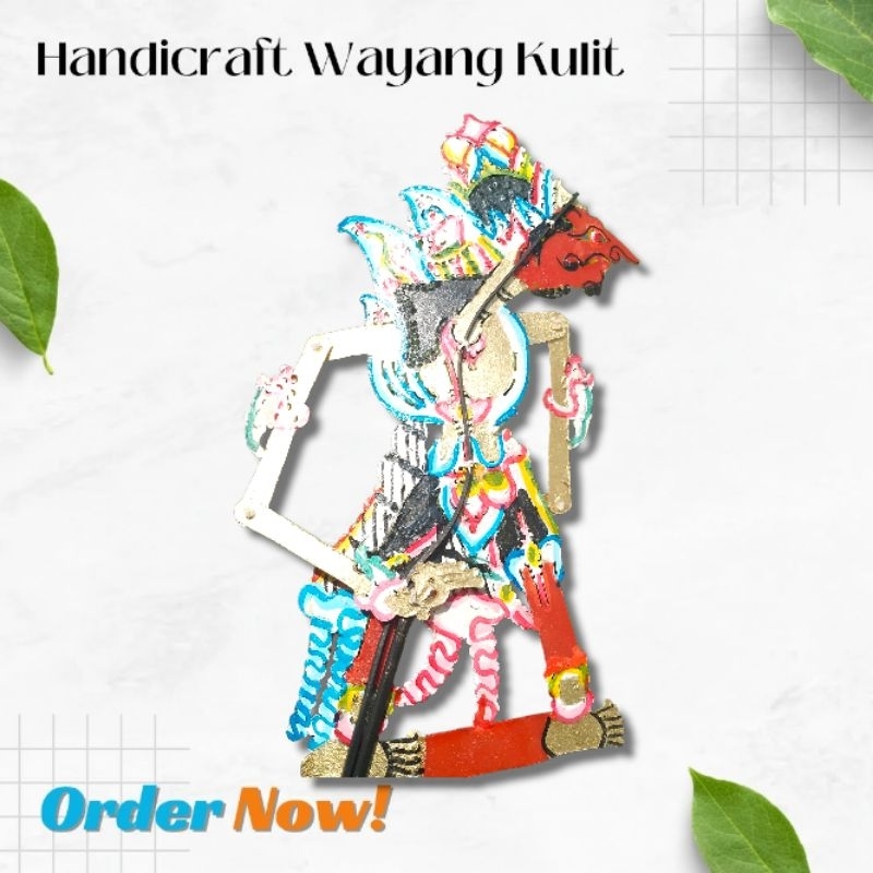 Jual Wayang Kulit Asli Baladewa / Bolodewo Mini 30cm | Shopee Indonesia