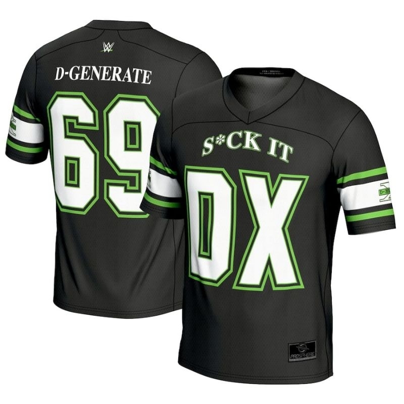 Jual Jersey Langka DX, D Generation X Versi Homemade WWE WWF Attitude ...