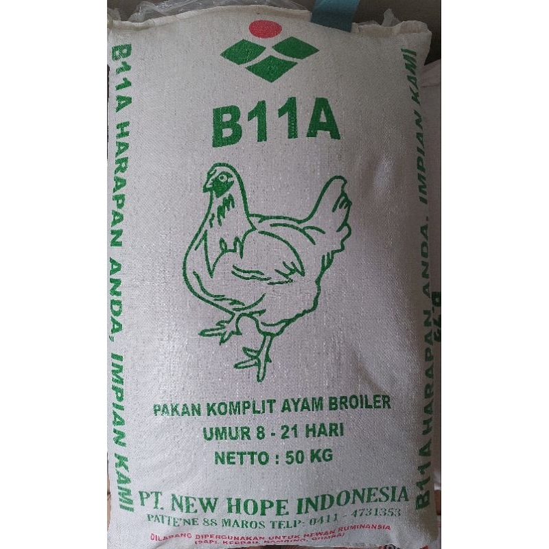 Jual [1KG] New Hope B11A - Pakan Ayam Pedaging fase Starter | Shopee ...