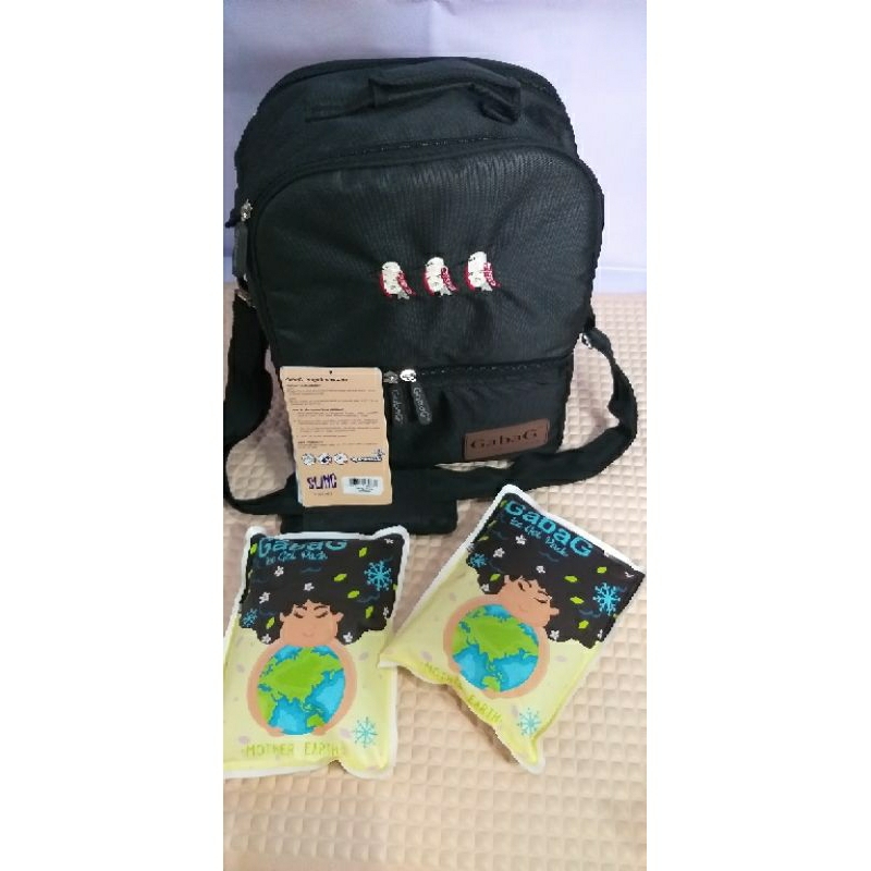 Jual GabaG Tas Asi - Cooler Bag - Backpack Sling Double Compartment ...