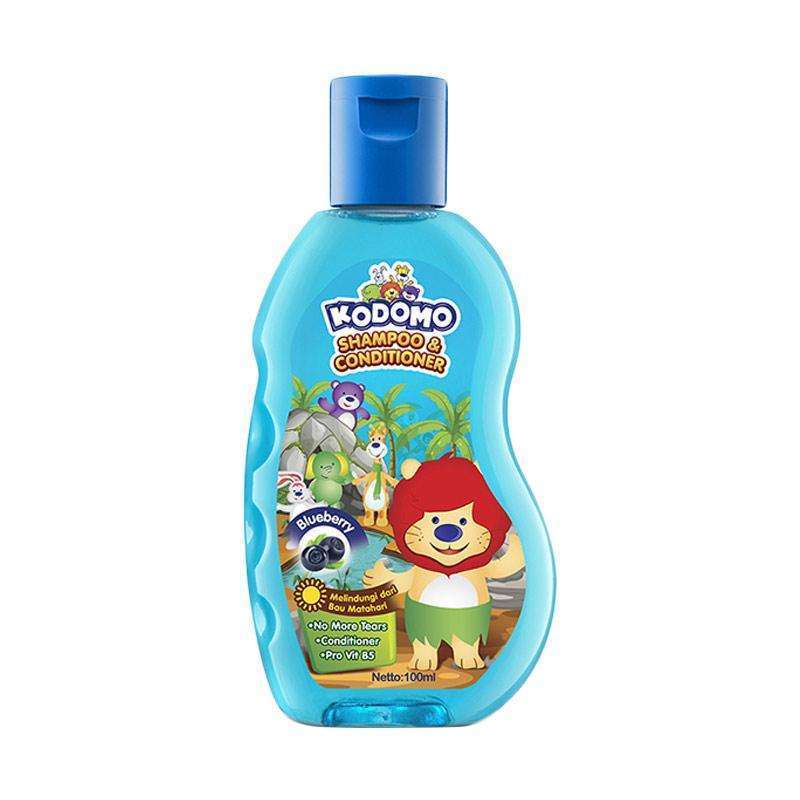 Jual Kodomo Shampoo & Conditioner Botol 100 ml Blueberry Barcode ...