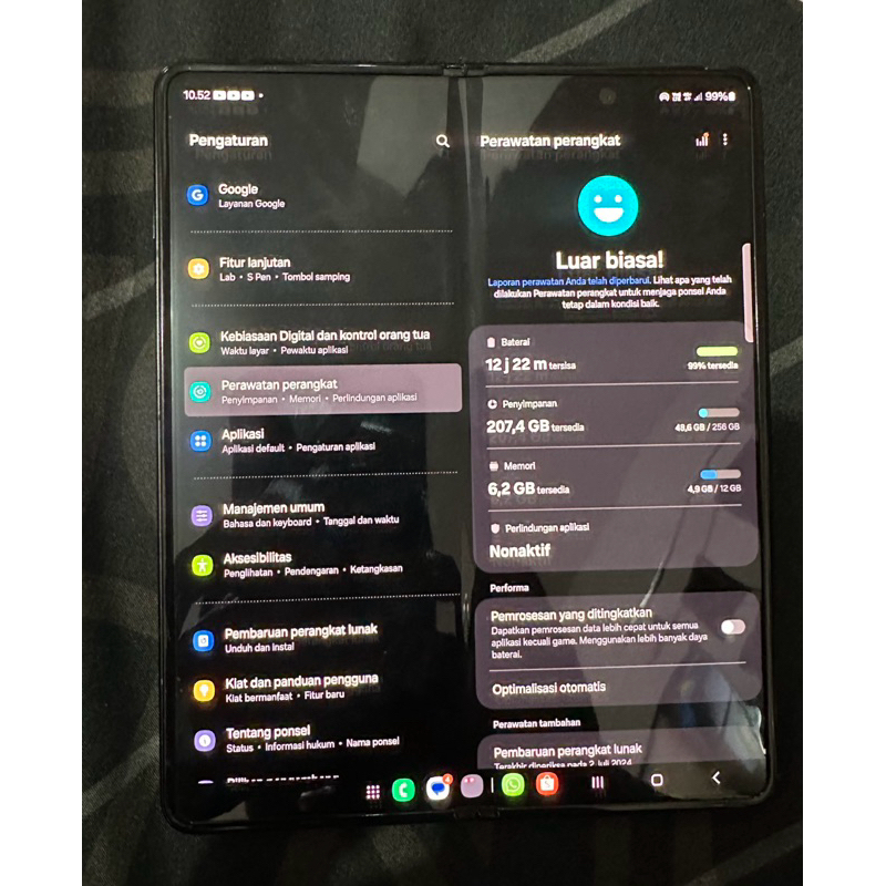 Jual samsung galaxy Z Fold3 Fold 3 5G 12/256GB ex sein indonesia ...