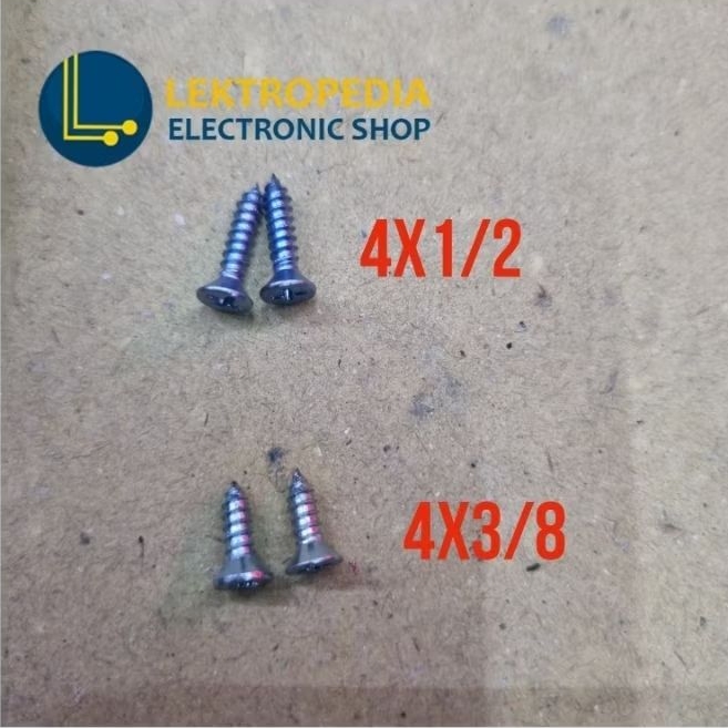 Jual Skrup untuk Box Panel Baut x1 x2 x3 x4 x5 x6 pendek dan panjang ...