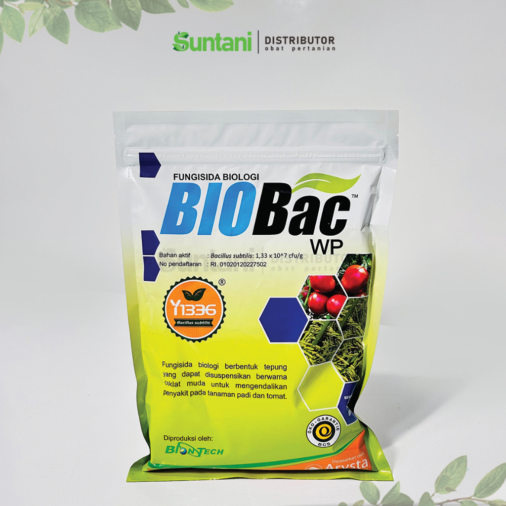 Jual Biobac wp 500gr - Fungisida Biologi ( Obat pembasmi hama tanaman ...