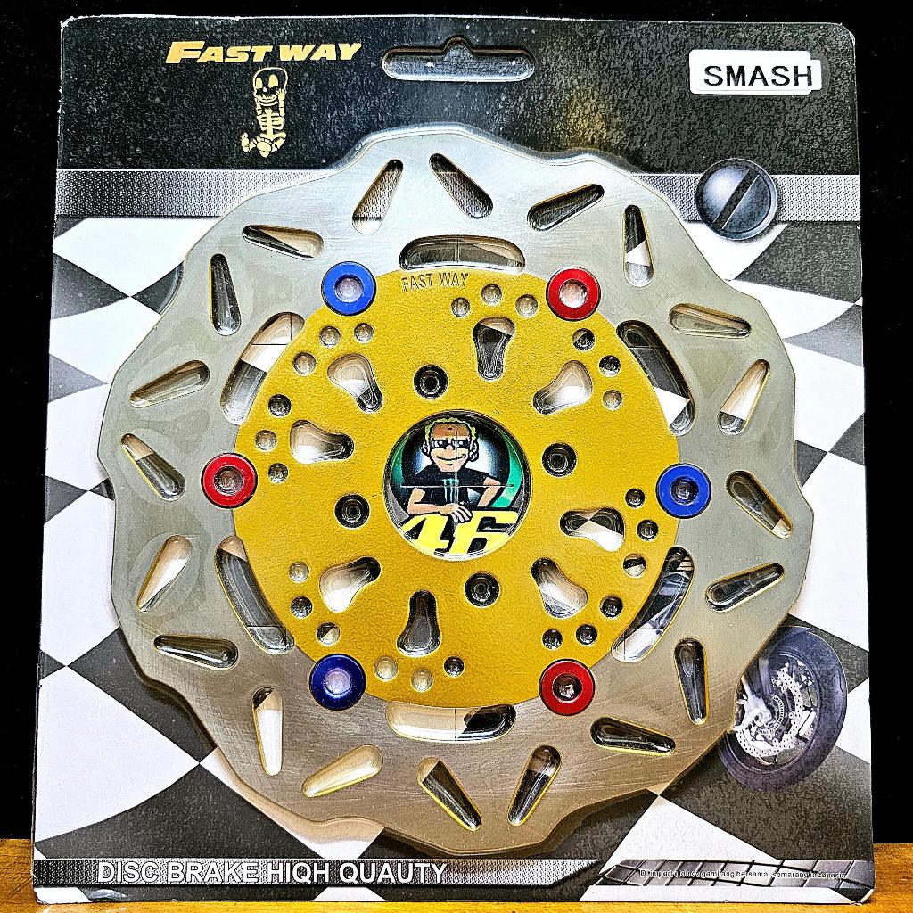 Jual Piringan Cakram variasi gerigi Depan Smash / Spin / Hayate / Arasi ...