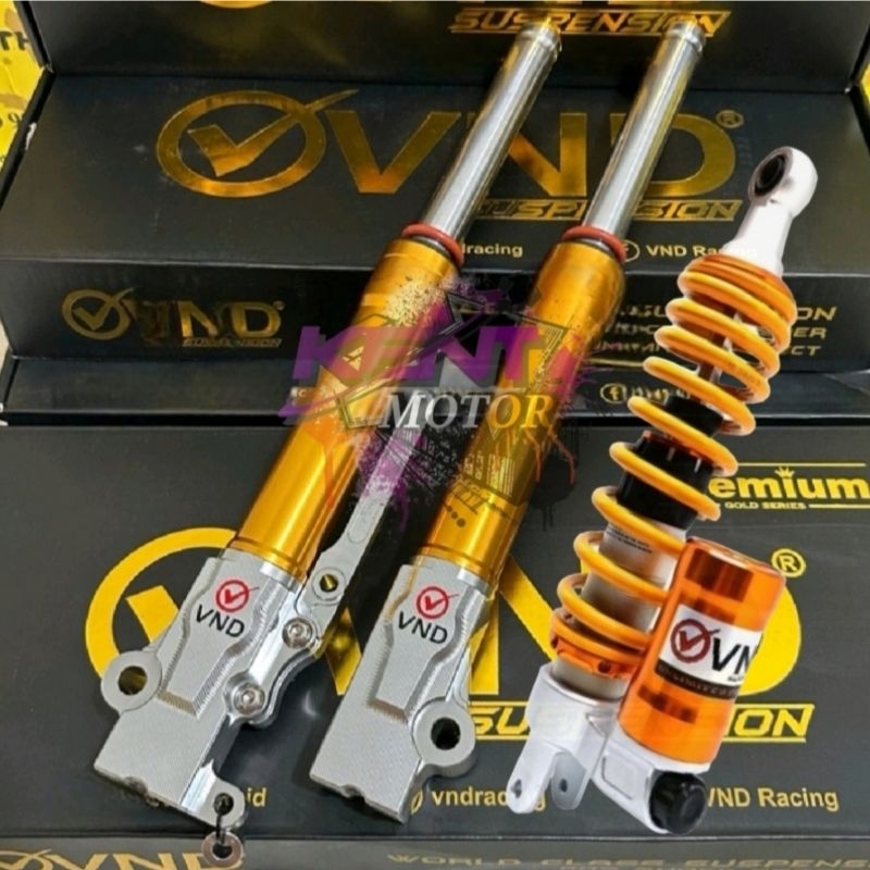 Jual Shockbreaker shock VND Depan sepaket belakang tabung bawah ...