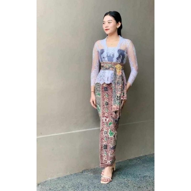 Jual kamen lembaran sutra paris motif atbm set selrndang | Shopee Indonesia