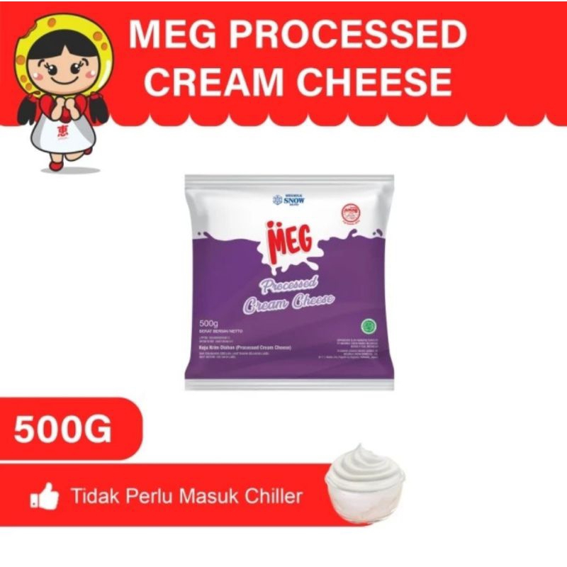 Jual Meg Processed cream cheese 500 gr | Shopee Indonesia
