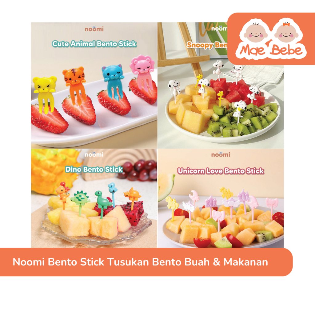 Jual Noomi Bento Stick Tusukan Bento Buah dan Makanan Berkarakter ...