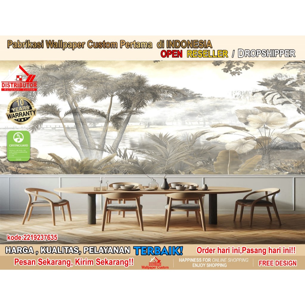 Jual Wallpaper Dinding 3D Tema Forest | Wallpaper Bedroom | Wallpaper ...