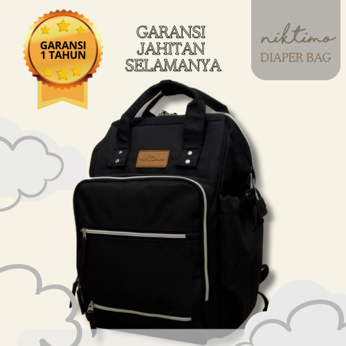 Jual Diaper bag Niktimo - tas bayi / Ransel kebutuhan bayi / tas baby ...