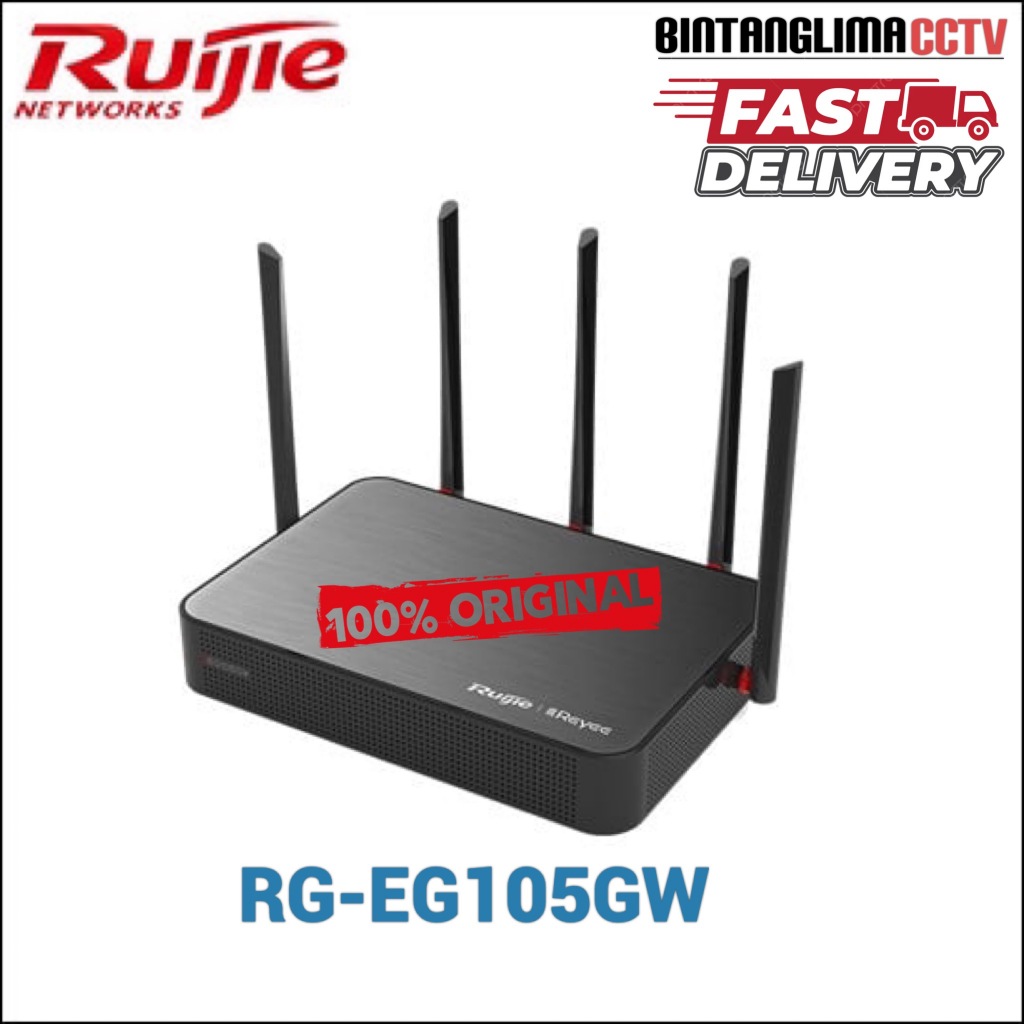 Jual Ruijie Cloud Managed RG-EG105GW All-in-One Business Wireless ...