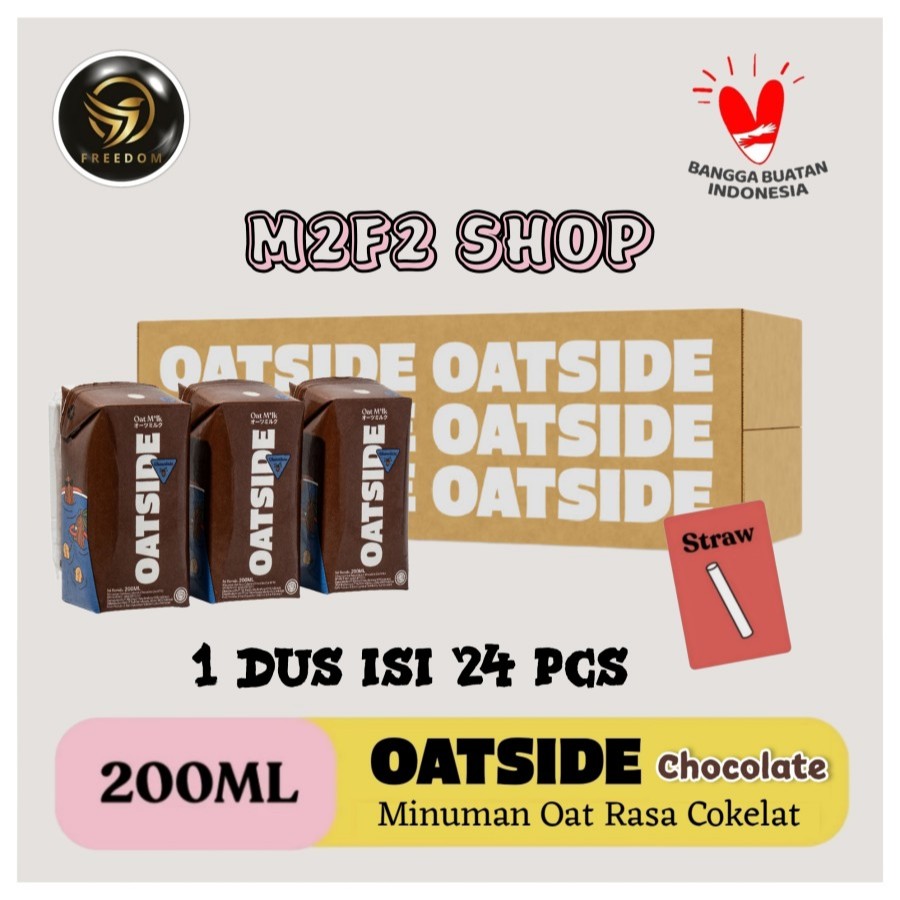 Jual OATSIDE Mini Chocolate Oat Milk | Susu Gandum Cokelat Kotak UHT ...
