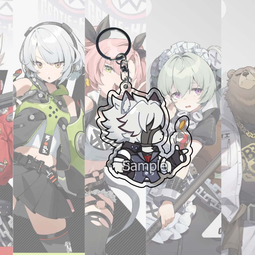 Jual Gantungan Kunci Zenless Zone Zero von lycaon - Ganci - Key Chain ...