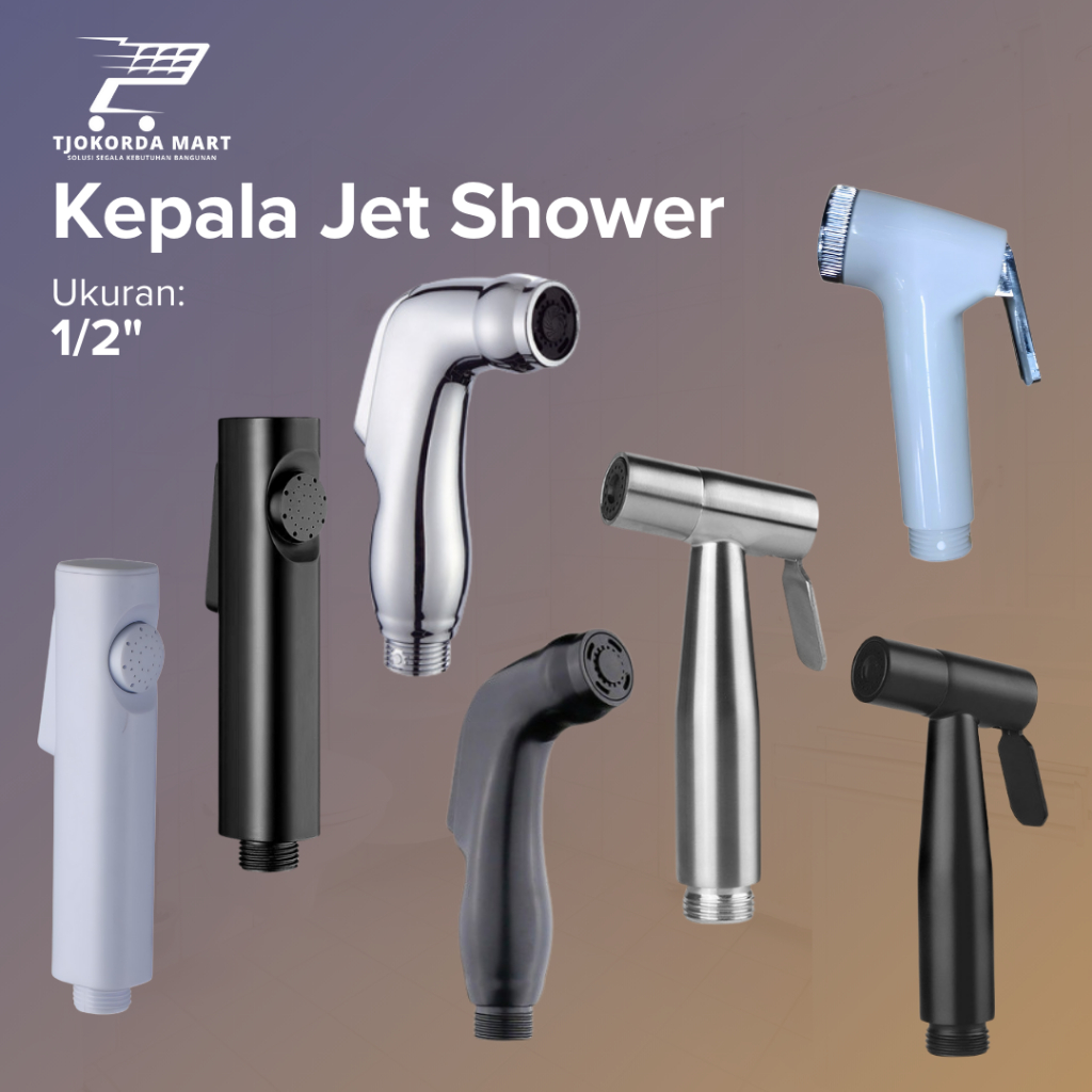 Jual Kepala Jet shower/ kepala jet shower closet/ kepala shower toilet ...
