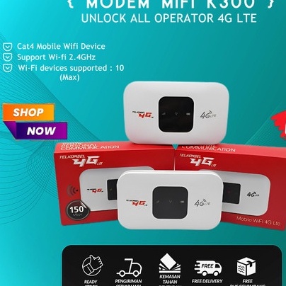 Jual MIFI MODEM WIFI 4G UNLOCK ALL OPERATOR Free Perdana Telkomsel Byu BYPASS y E6P4 | Shopee ...