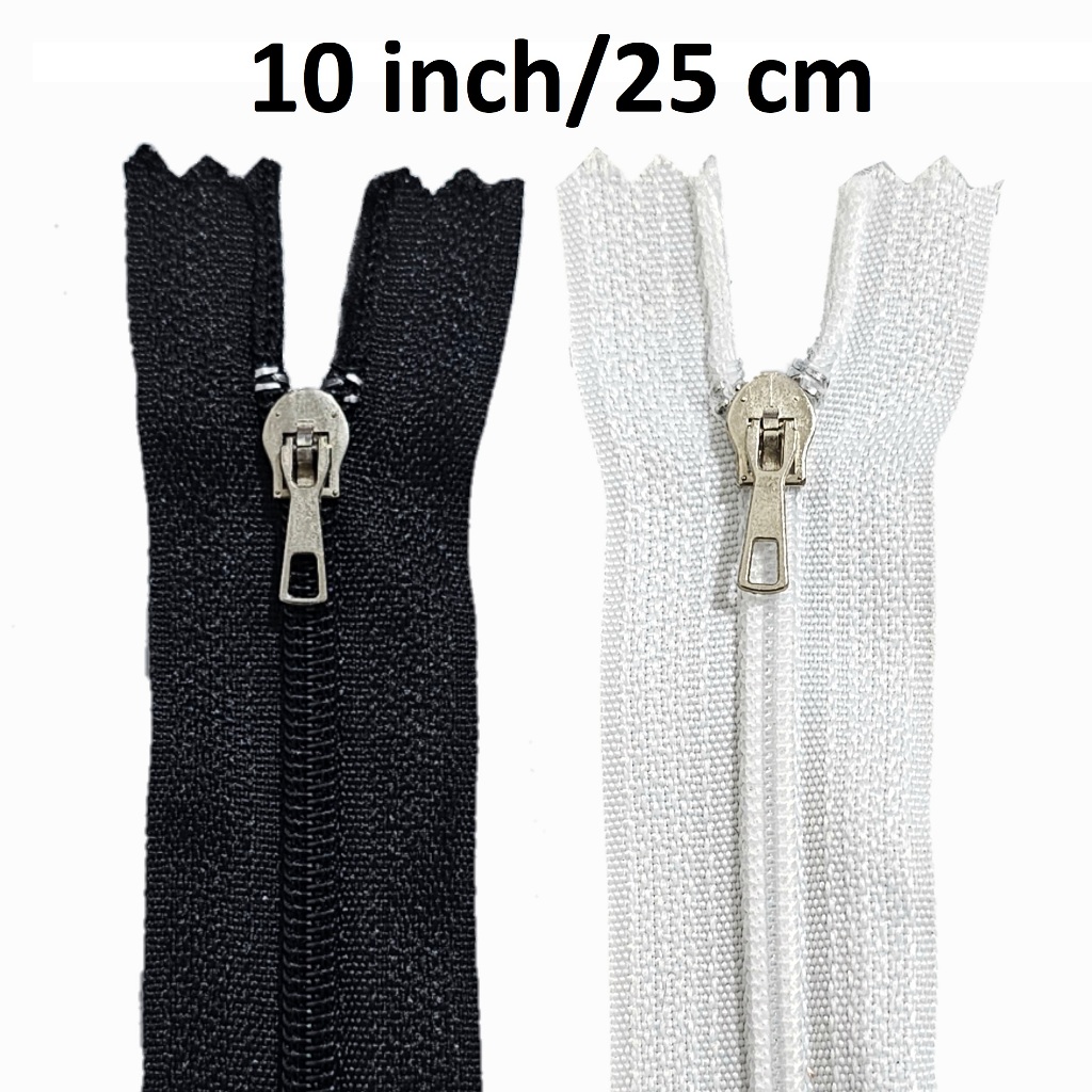 Jual Resleting Celana Biasa SJ 10 inch/25 cm @10 Lusin Resleting ...