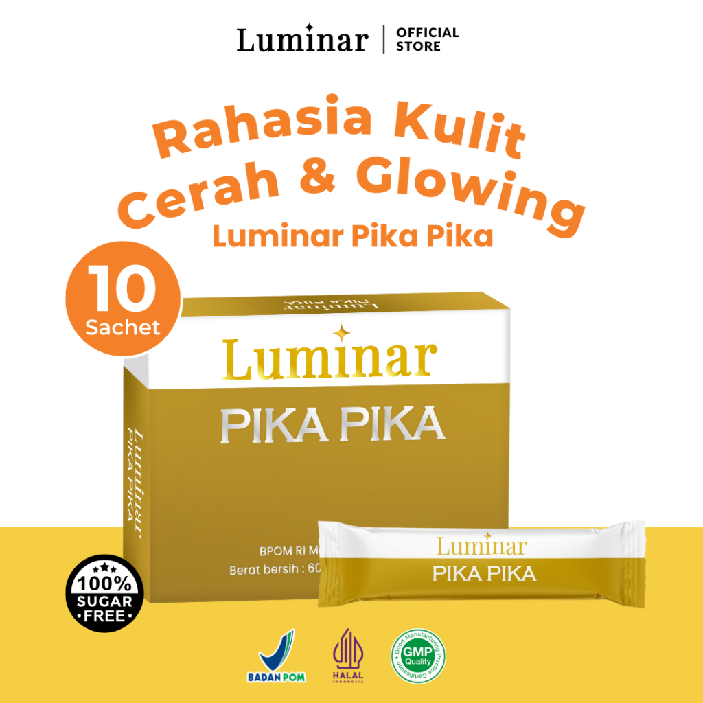 Jual Luminar Pika Pika - Minuman Collagen Glutathione Vitamin C - Kulit ...