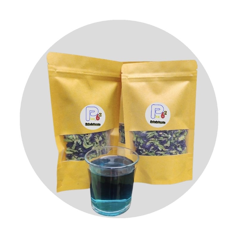 Jual Teh bunga telang kering steril bunga telang ungu herbs kemasan ...