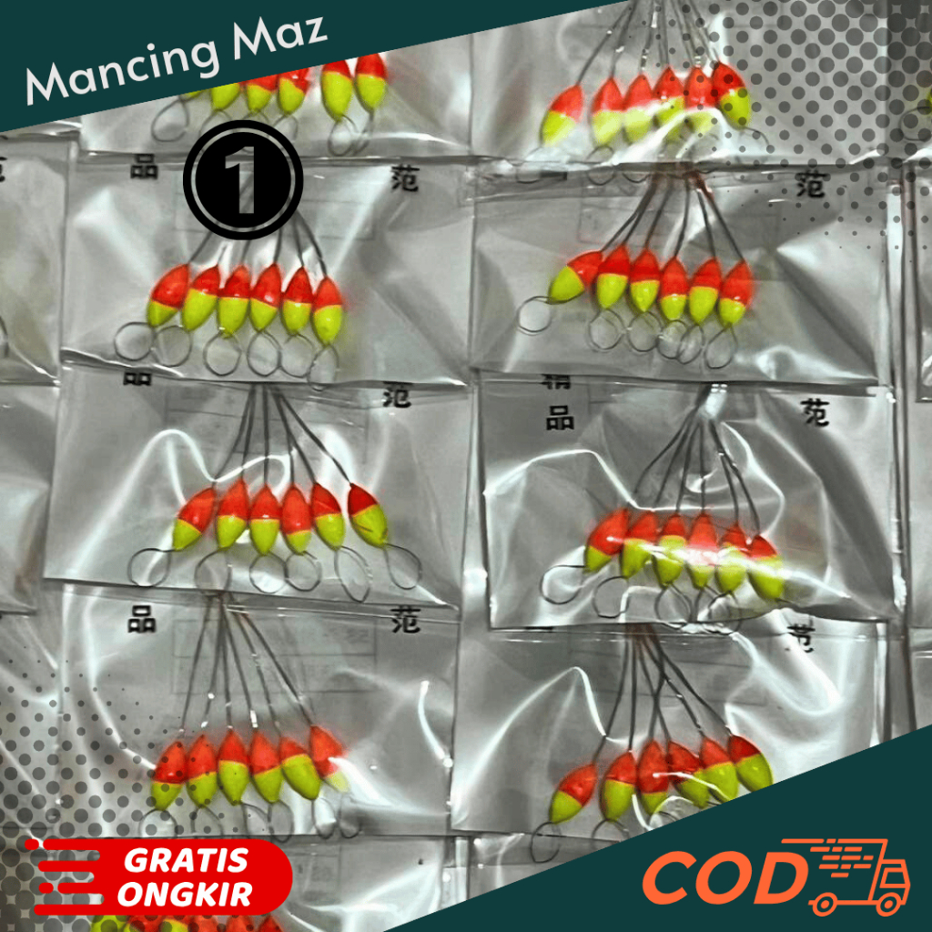 Jual Stopper Kambangan/Pelampung Import mancing micro fishing ikan wader, melem, bader, uceng ...