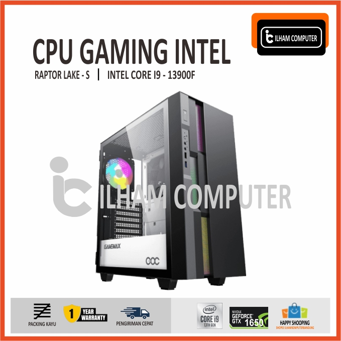 Jual PC GAMING INTEL CORE I9 13900F VGA RTX4060 8GB DDR5 32GB NVME 1TB ...