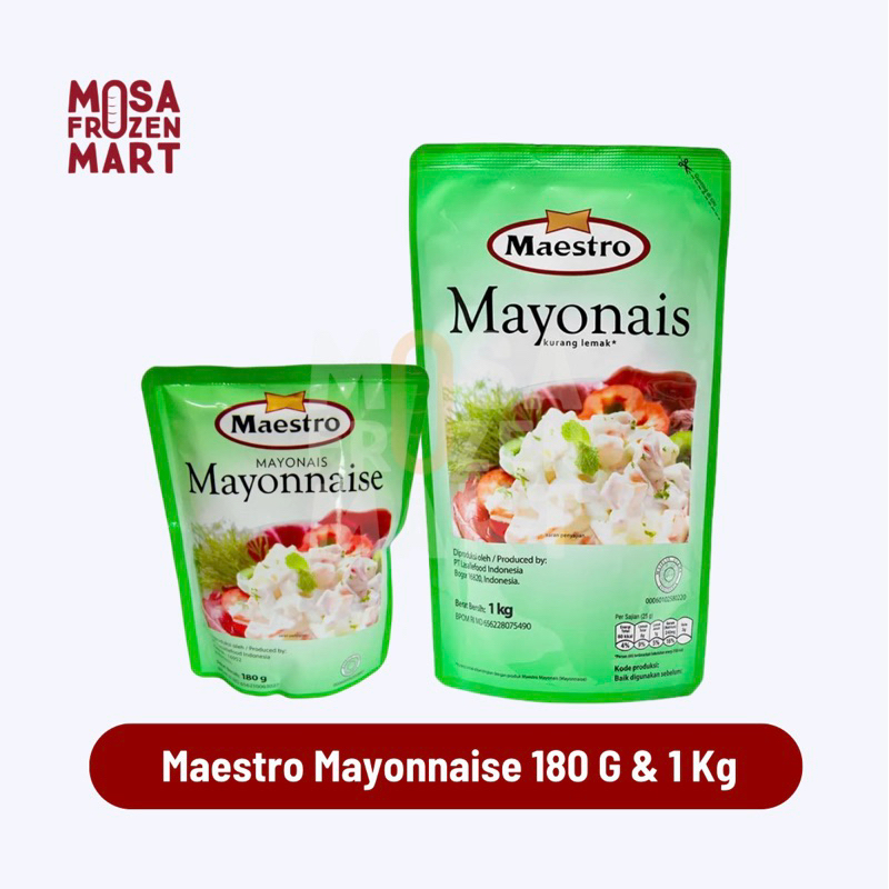 Jual Maestro Mayonnaise 180 G & 1 Kg Salad Dressing | Mayones | Shopee ...