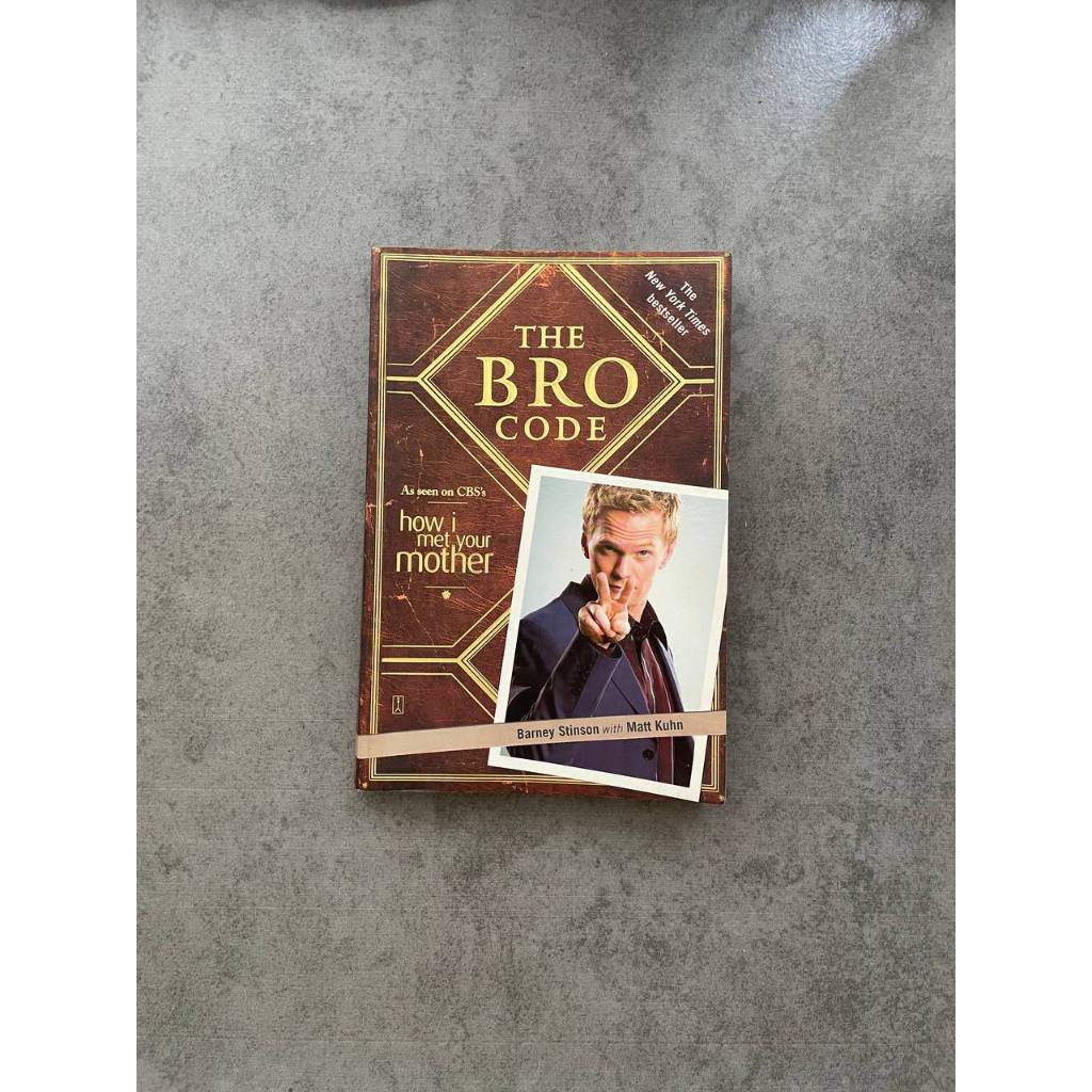 Jual (Preloved) Buku The Bro Code by Barney Stinson with Matt Kuhn ...