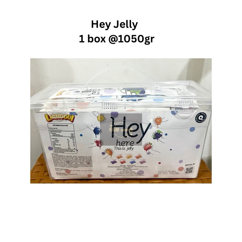 Jual LIANGGUI Hey Jelly Per Box Isi 30pcs - Netto 1050gr | Shopee Indonesia