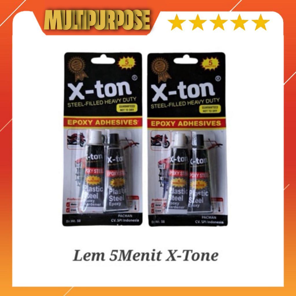 Jual LEM BESI X-TON / LEM CAMPUR / LEM BESI SUPER KUAT TAHAN PANAS ...
