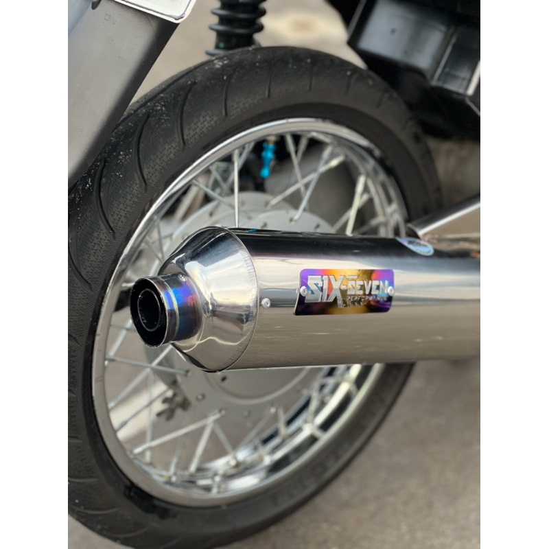 Jual PREMIUM GEN2 Knalpot Standar Racing Six Seven Mio sporty m3 Beat ...
