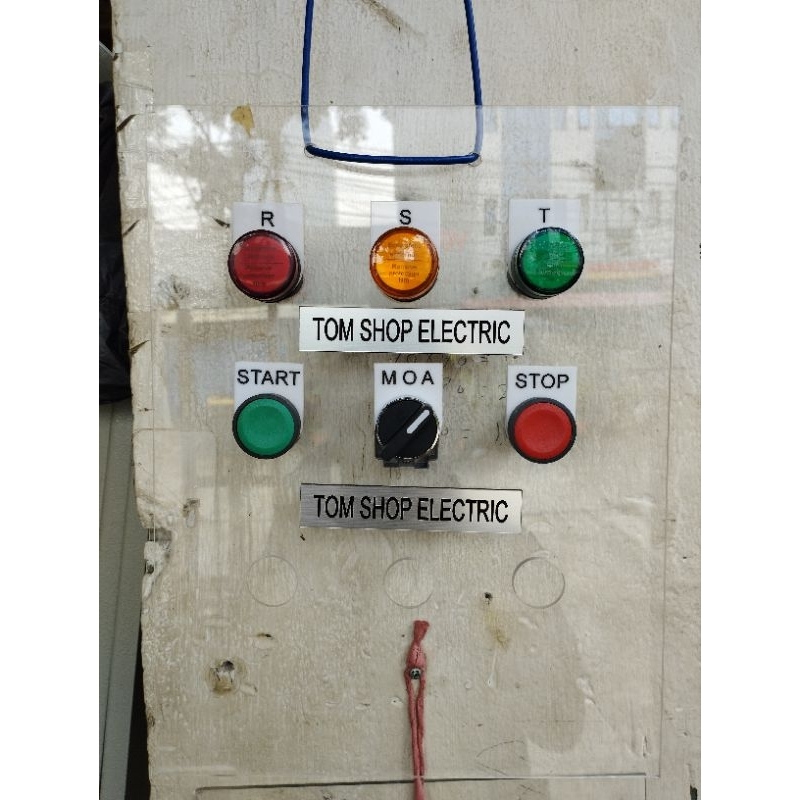 Jual Pilot Lamp 22mm / R S T / Pilot Lamp Panel Listrik 220v / RST ...