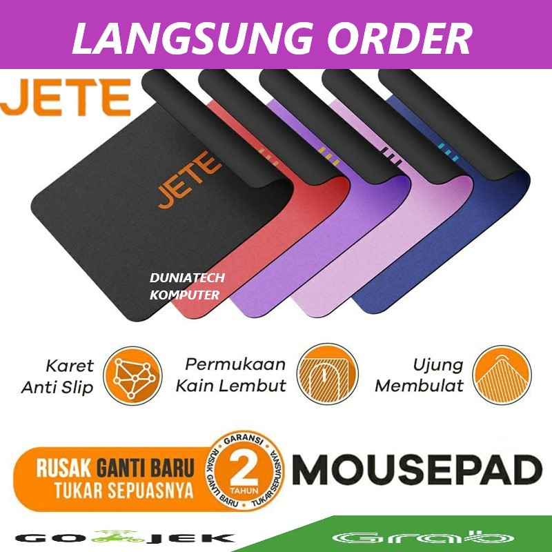 Jual Mousepad | Alas Mouse JETE 18 x 22CM | Shopee Indonesia