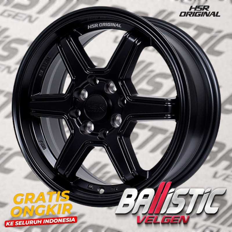 Jual Velg Modifikasi HSR Wheel Type MINAS Ring 15 Lubang Baut Double PCD 4X100 dan 4X114,3 Velg ...