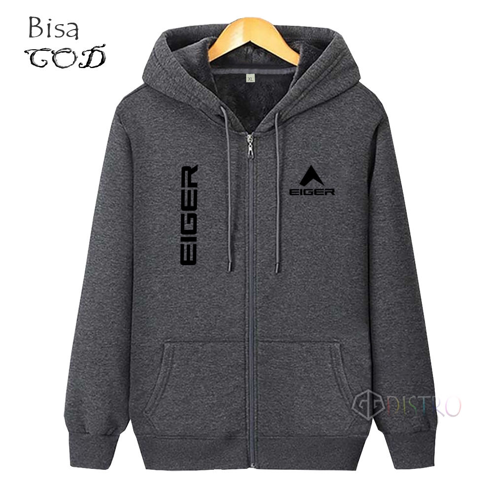 Jual Gg Distro - Jacket Zipper Resleting Unisex Mager Text Black Print ...