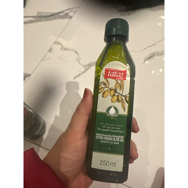 Jual Minyak Zaitun Tatco Asli 250ml - Extra Virgin Olive Oil – Botol ...