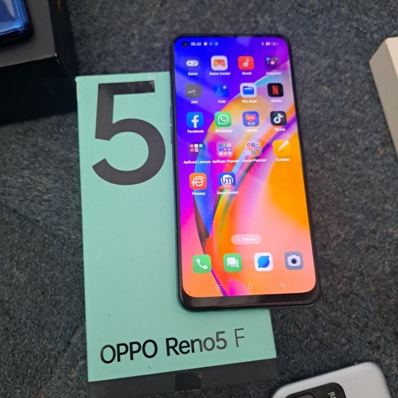 Jual OPPO | RENO 5F 8/128GB KONDISI LAYAK PAKAI | Shopee Indonesia