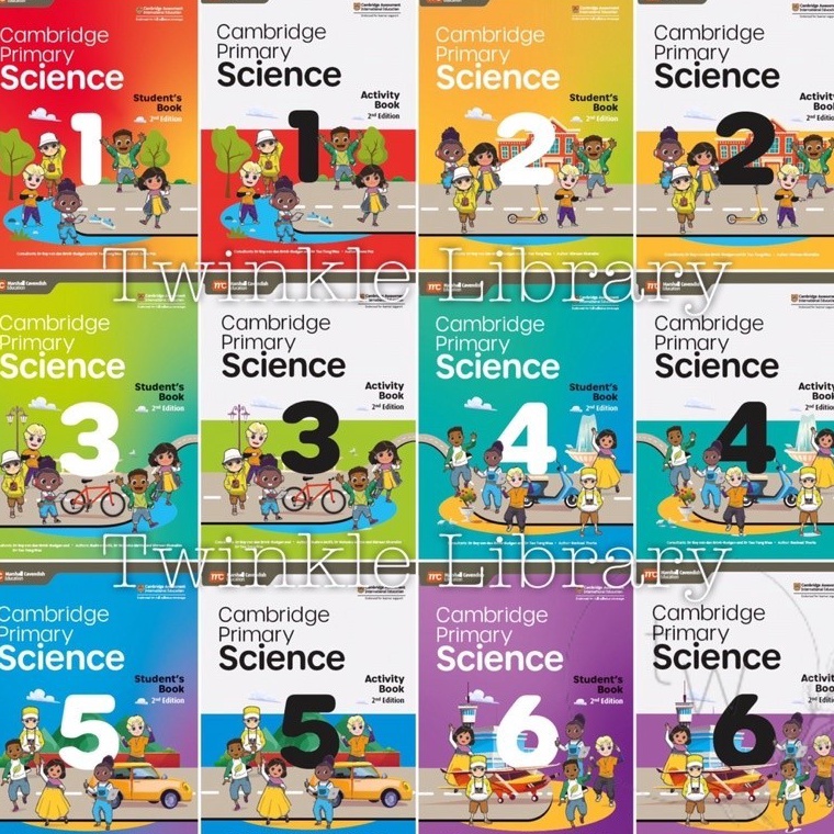 Jual KODE C1B FILE PDF Cambridge Primary Science 1 2 3 4 5 6 Students ...