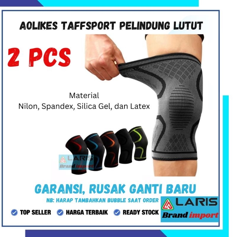 Jual (BRAND 100% ORIGINAL) Knee Compression Pad Sleeve | Knee Support ...