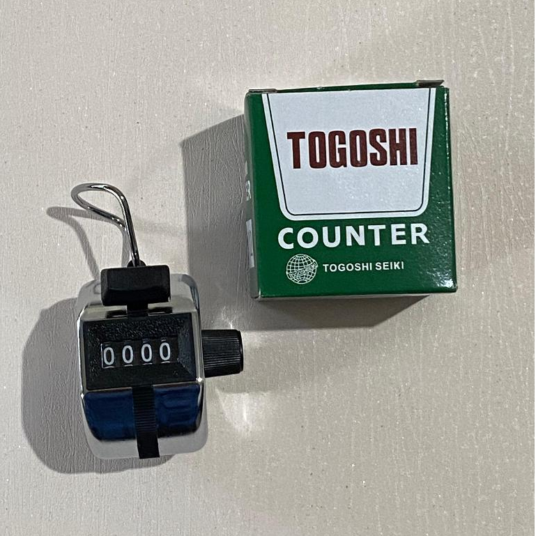 Jual Hand Counter TOGOSHI - Alat Hitung Manual 4 Digit | Shopee Indonesia
