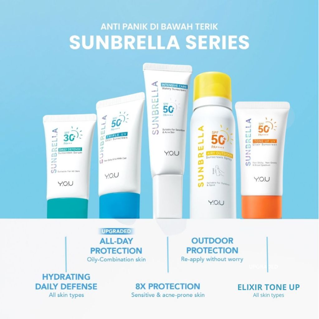 Jual MFI - [ BUY 1 GET 1 GIFT] YOU SUNBRELLA SUNSCREEN SERIES ...