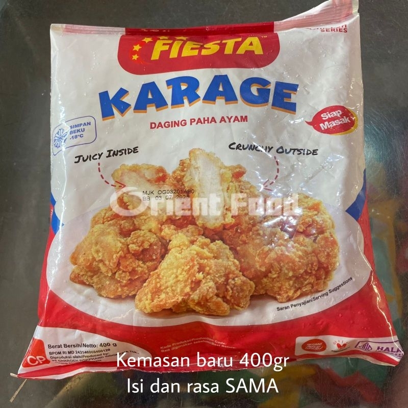 Jual Fiesta Chicken Karage Ayam 400gr | Shopee Indonesia