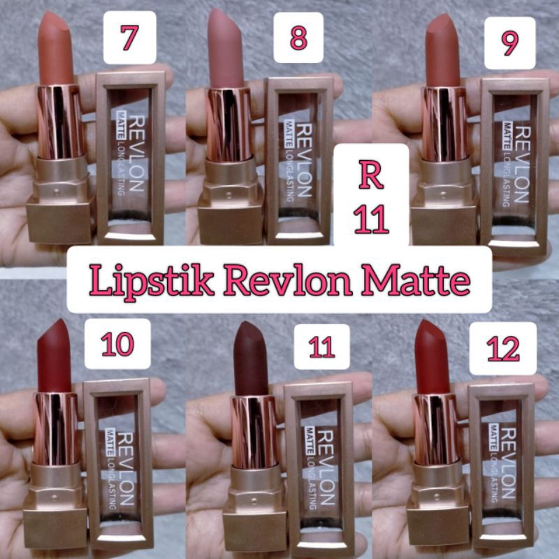 Jual Lipstik Matte Revlon (R11)/ Lipstik Matte Murah / Lipstik Matte ...