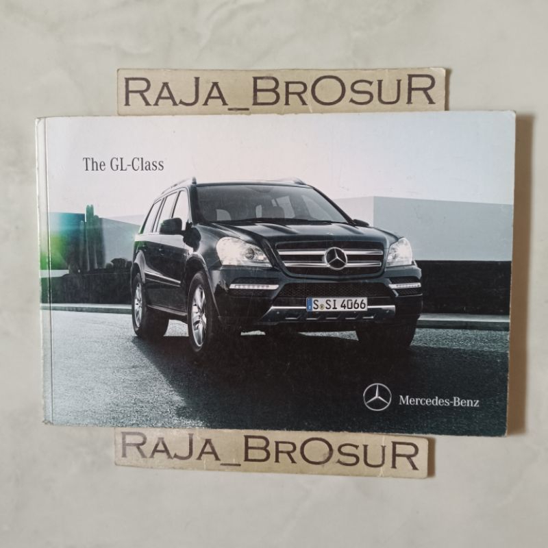 Jual Poster brosur katalog booklet Mercedes Benz The GL Class Mercy ...